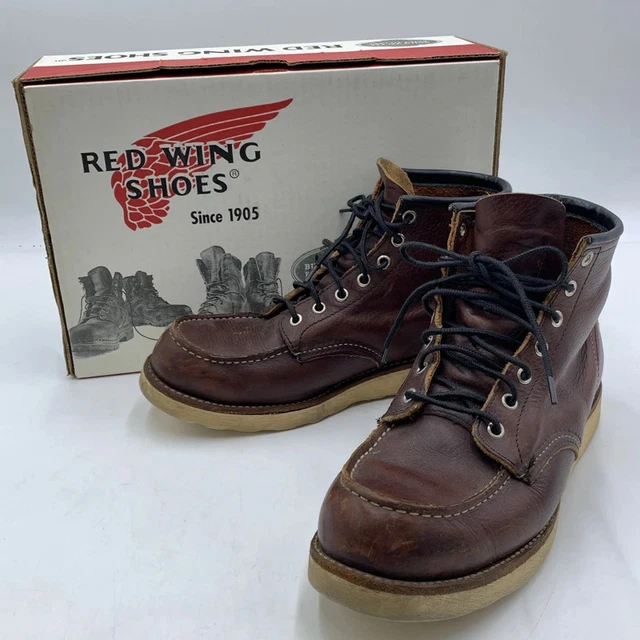 USED ITEM MEN'S Red Wing 6Inch Classic Moc 8138 S Shoes £235.11 ...