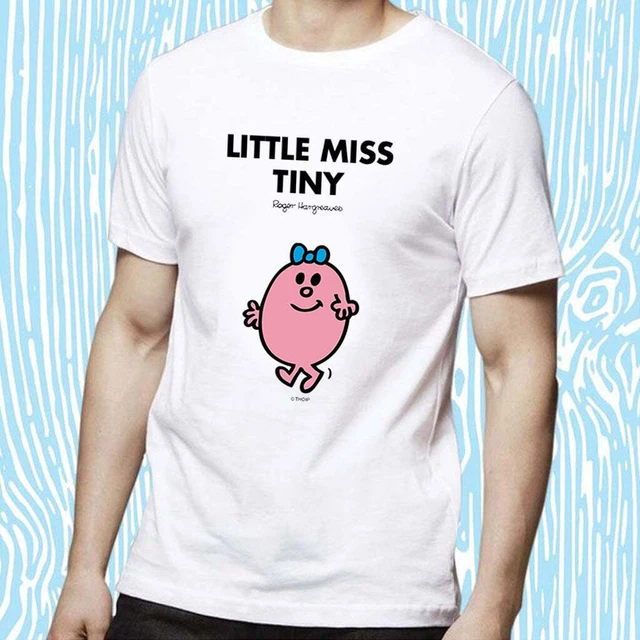 MR MEN T-SHIRT Little Miss Tiny Printed Adults Short Sleeve Unisex Top ...