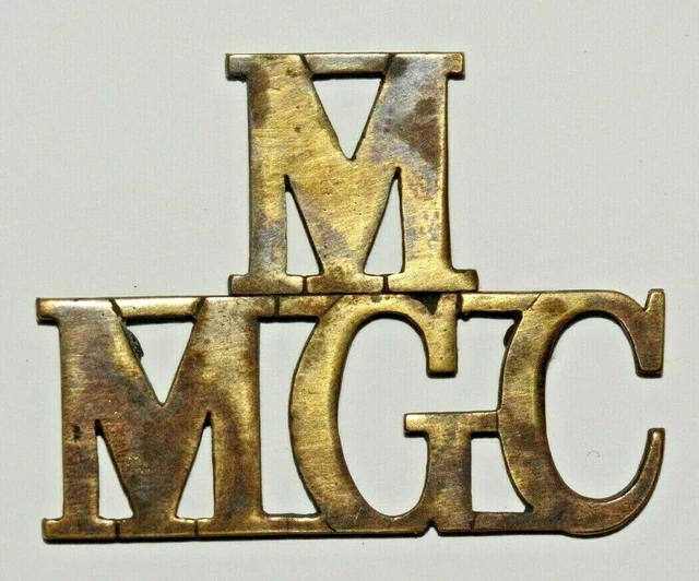 BRITISH MILITARY CAP BADGES, The Motor Machine Gun Corps, Shoulder ...