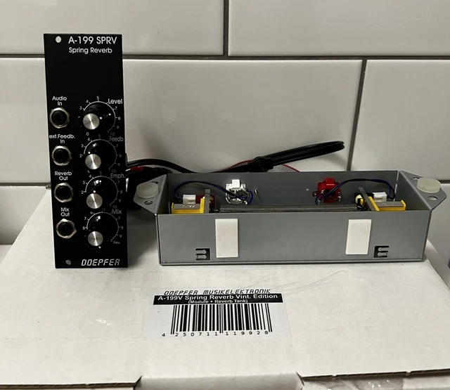 DOEPFER A-199 SPRV Spring Reverb Eurorack Module £85.00 - PicClick UK