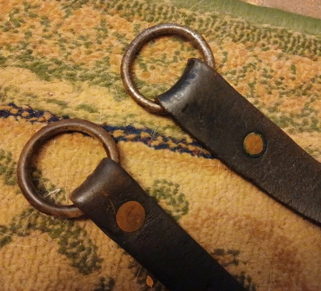 RARE WW2 ORIGINAL German Kavallerie Army Saddle Bag / Pack Straps Wwii ...