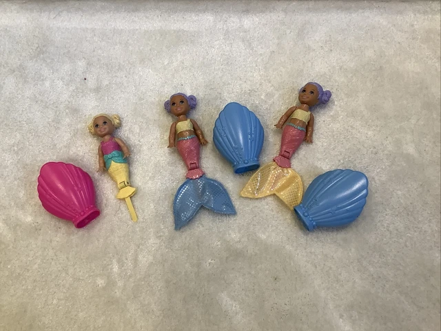 BARBIE DREAMTOPIA SURPRISE Mermaids CDU Twin Doll Toy Mattel Qty 3 In ...