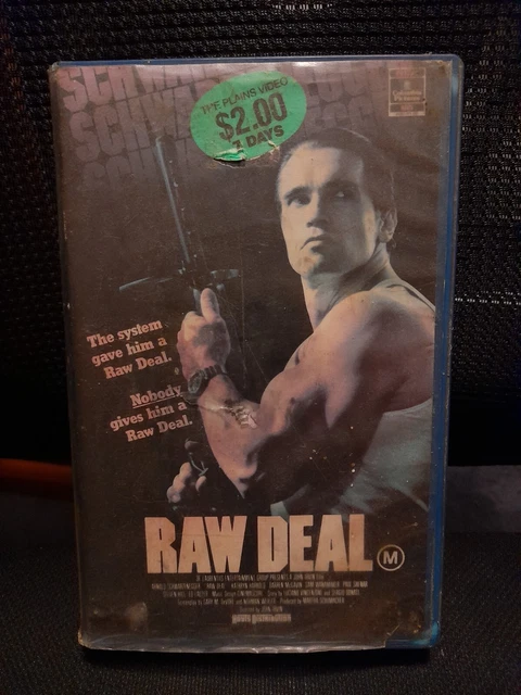 ARNOLD SCHWARZENEGGER RAW Deal VHS Tape EUR 13,26 - PicClick FR