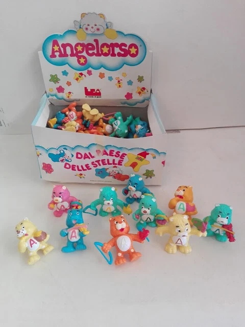 COLLEZIONE 10 ANGELORSO Care Bears Gomma Pupazzetto Assortiti Figure ...
