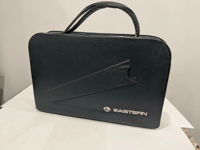 VINTAGE 1950S EASTERN AIRLINES Document Carry-on Leatherette Bag ...