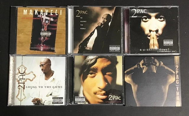6 CD LOT Tupac Shakur 2Pac - Makaveli - Greatest Hits - Me Against The ...