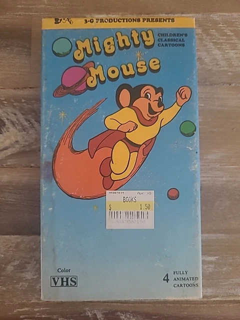 MIGHTY MOUSE AND Friends (VHS, 1987) - Color Cartoons - Buy 2 Get 1 ...