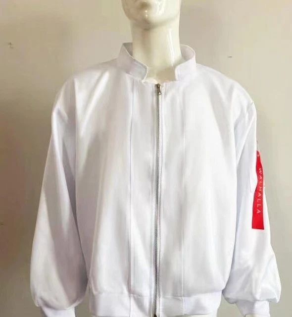 TOKYO REVENGERS WALHALLA Hanemiya Kazutora Cosplay Costume White Jacket ...