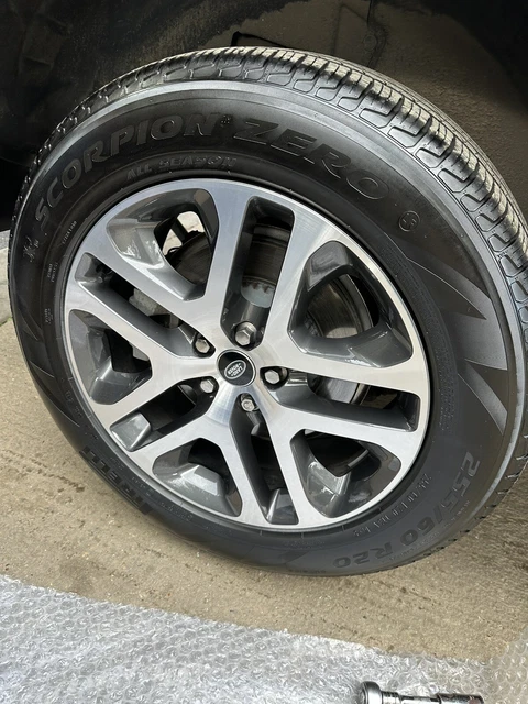 GENUINE LAND ROVER Defender alloy wheels and tyres 2020+. Pirelli ...