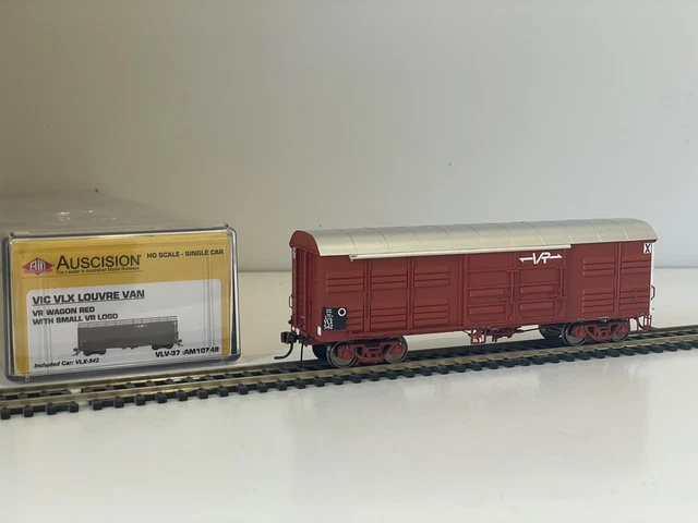 HO SCALE VR VIC Rail VLX Louvre Van - Auscision $61.00 - PicClick AU