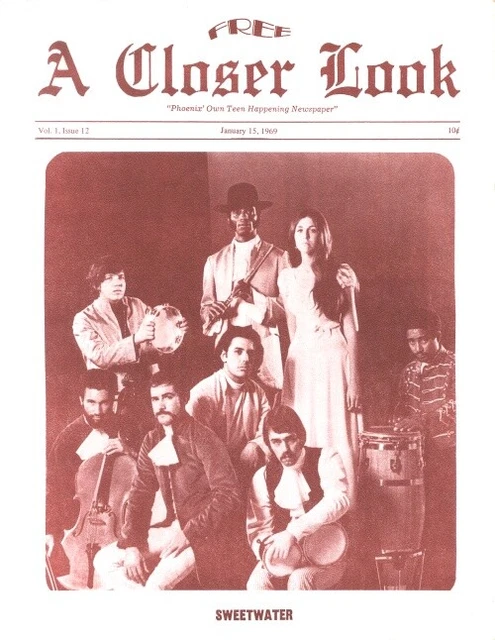 A CLOSER LOOK Vol 1 Issue 12 magazine USA JANUARY 15 1969 £67.90 ...