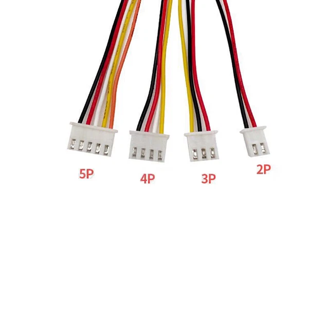 XH2.54MM 2/3/4/5/6/7/8/10P TERMINAL Wire Cable Connector 26AWG L=20CM Male Plug EUR 1,52 ...