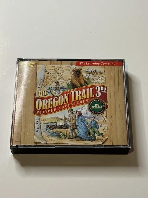 THE OREGON TRAIL Pioneer Adventures 3rd Edition PC CD-ROM Game Learning ...