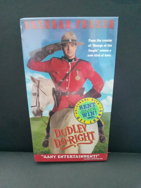 DUDLEY DO-RIGHT (VHS, 2000, Special Edition) Brand New Factory Sealed ...