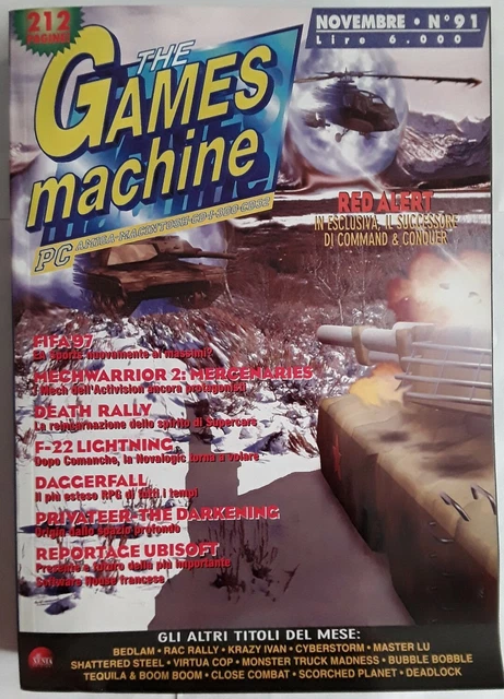 TGM THE GAMES Machine n. 91 novembre 1996 EUR 7,50 - PicClick IT