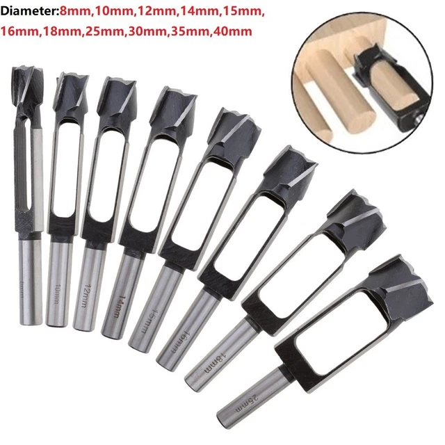 PREMIUM CARBON STEEL Tenon Sealing Plug Cutter Woodworking Drill Bit ...