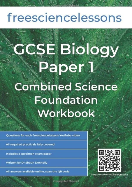 FREESCIENCELESSONS GCSE BIOLOGY Pap..., Donnelly, Dr Sh £8.99 - PicClick UK