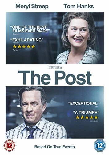 THE POST DVD Drama (2018) Meryl Streep Quality Guaranteed Reuse Reduce ...