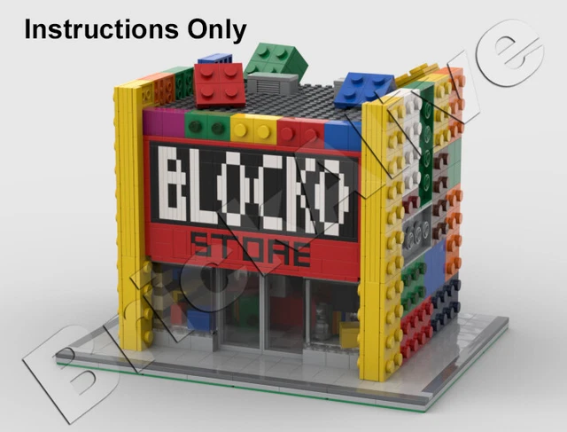 LEGO SIMPSON - BLOCKO - NO BRICKS - PDF INSTRUCTION ONLY - CD £6.78 - PicClick UK