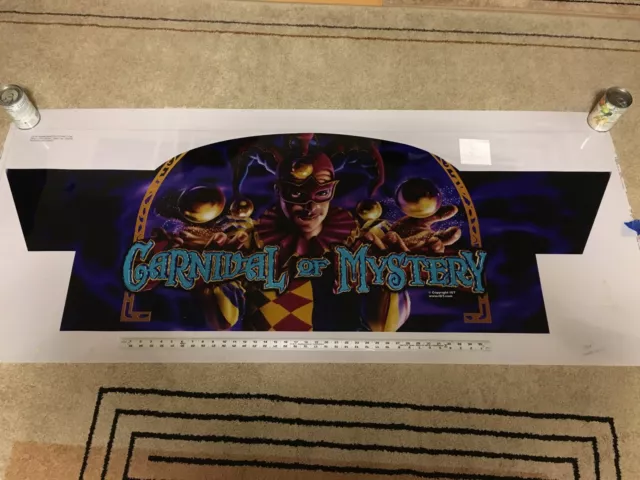 IGT CARNIVAL OF Mystery Slot Machine Sign / Poster $59.95 - PicClick
