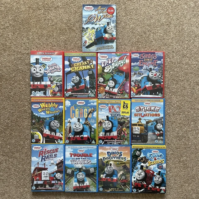 THOMAS THE TANK Engine & Friends, DVD Bundle / Job Lot Of 13, Genuine ...