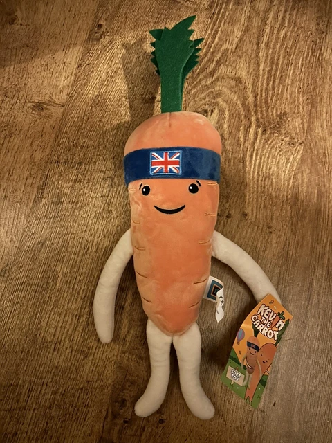 *NEW* KEVIN THE Carrot Team GB 2024 Plush Soft Toy - Aldi - Olympics 2024 🥕 £3.99 - PicClick UK