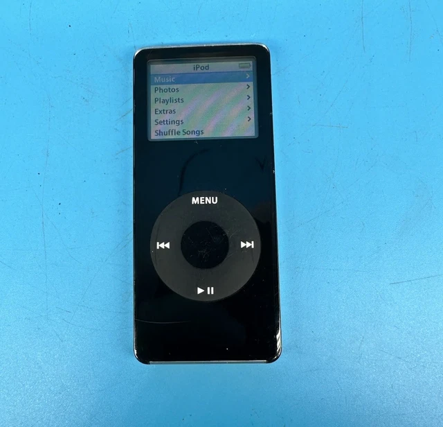 APPLE IPOD NANO A1137 Original 1st Generation Media Player 1GB Black ...