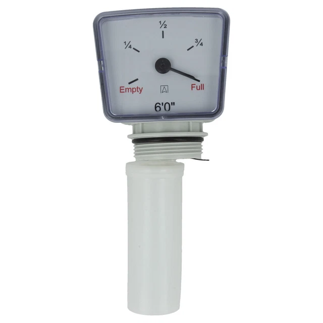 TANK LEVEL GAUGE Float Operated for Above Ground Tanks 6ft Deep £29.88 ...