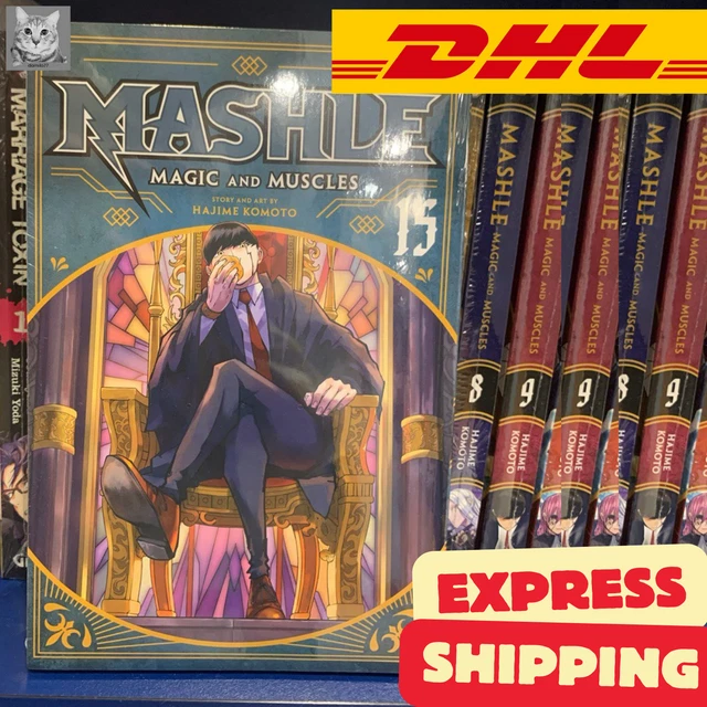 MASHLE MAGIC AND Muscles Manga English Version Comic Book Vol.1-15 Full ...