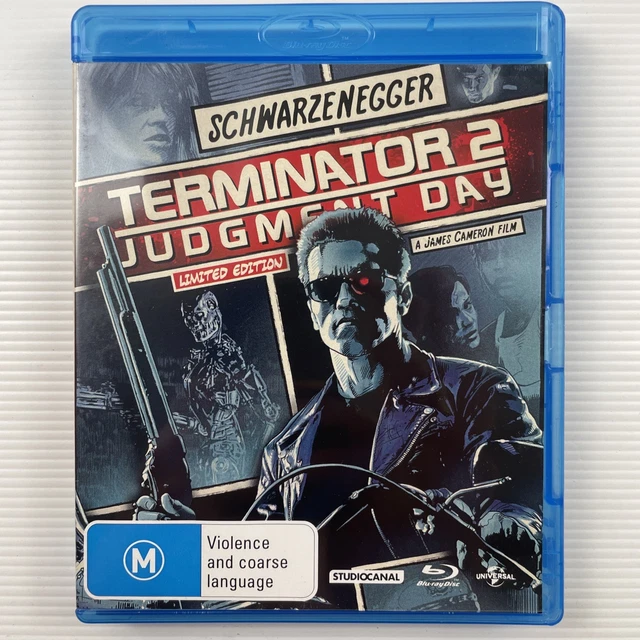 TERMINATOR 2 JUDGEMENT Day (Arnold Schwarzenegger 1991 Blu-Ray Comic ...