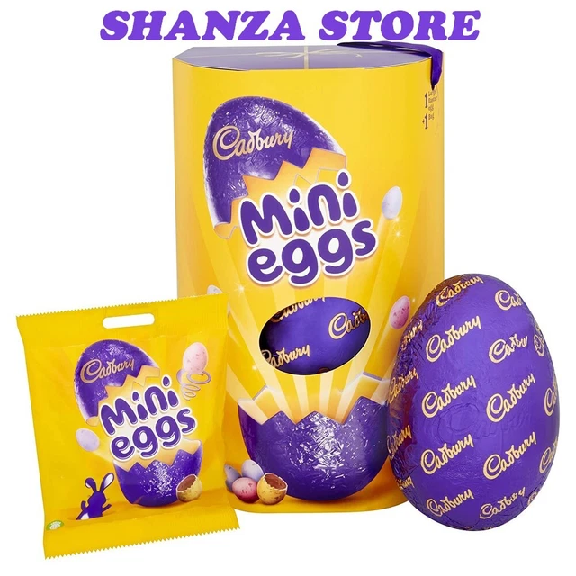 CADBURY MINI EGGS Large Easter Egg 256g | UK Free And Fast Dispatch £9.49 - PicClick UK