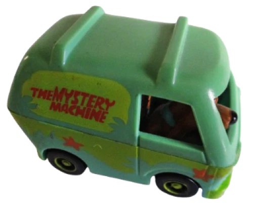 VINTAGE SCOOBY DOO The Mystery Machine Pull Back & Go Toy Van Burger ...