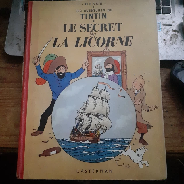 LE SECRET DE la licorne TINTIN HERGE casterman 1962 EUR 75,00 - PicClick FR