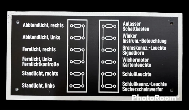 P2M KOMPLETTER SATZ Typenschilder NVA DDR IFA Sachsenring Horch ähnl ...