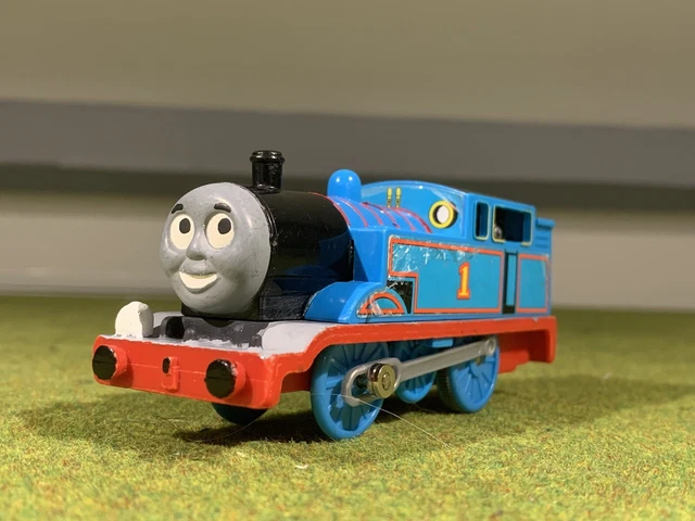 TOMY TRACKMASTER THOMAS The Tank Engine with Custom Painted Footplate ...