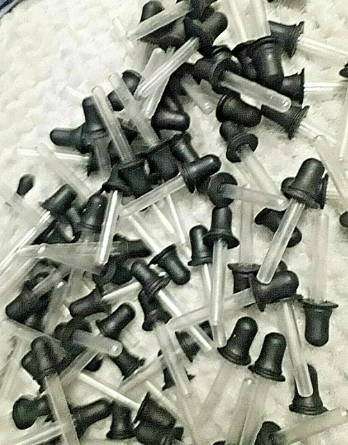 DROPPER EAR Eye Drops Pipette Plastic 1 Ml Reusable Unbreakable Oils ...