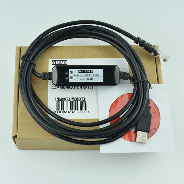 CABLE DE COMUNICACIÓN USB para cilindro eléctrico SMC LEC-W1-X105 cable ...