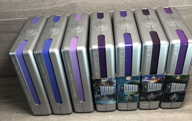 STAR TREK THE Next Generation Complete DVD Series 1-7 Hard Case ST TNG ...