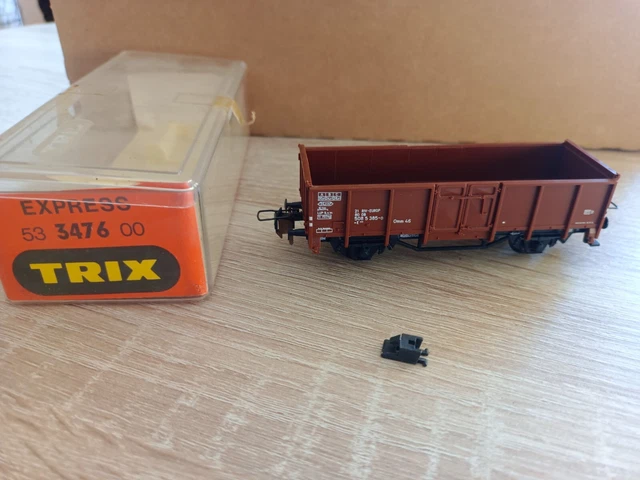 TRIX EXPRESS 3476 Offener Güterwagen Modelleisenbahn H0 EUR 12,00 ...