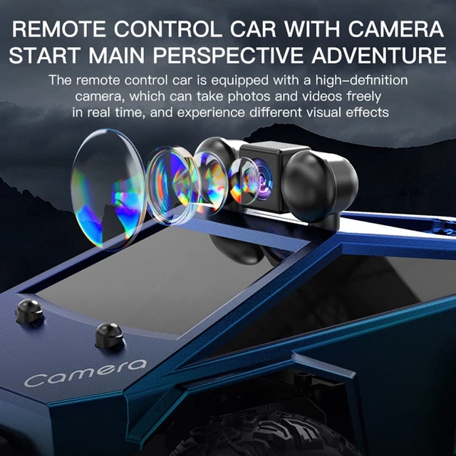 2X(1:28 RC CAR with Camera FPV WIFI Remote Control Stunt Car with ...