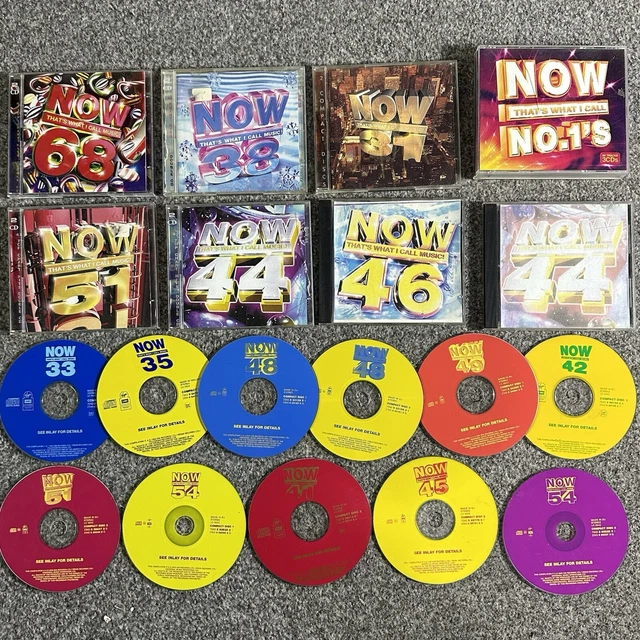 NOW THAT’S WHAT I Call Music Cd Album Bundle (19) £22.99 - PicClick UK
