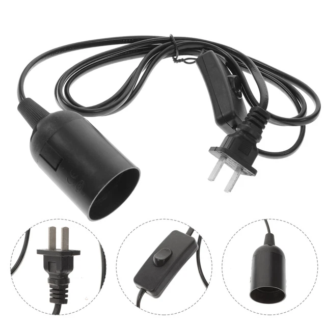 SUPPORTO LAMPADA A sospensione in PVC con filo cavo di prolunga ...