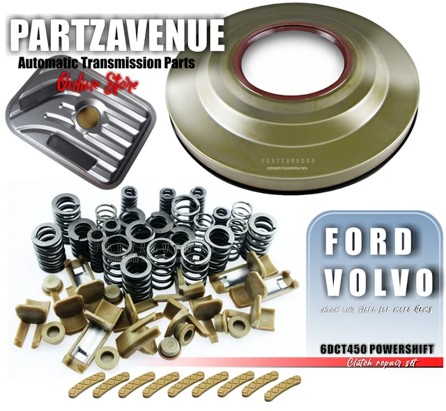 POWERSHIFT REPAIR KIT 6Dct450 Springs Plastics Cover Filter - Ford ...