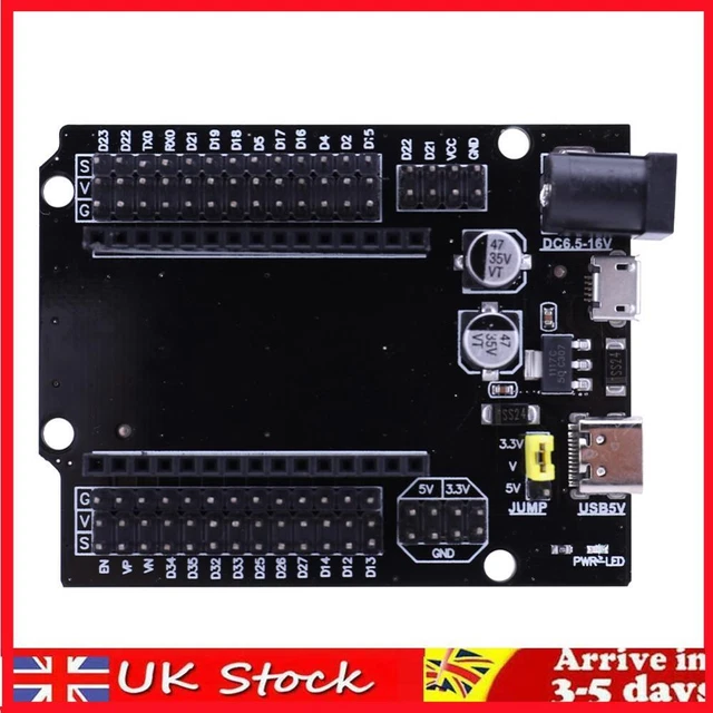 Esp32 Expansion Board Dual Core Cpu Esp32 30p Power Module Low Power Consumption £5 09 Picclick Uk