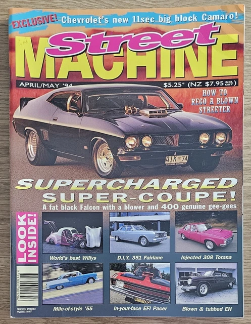 STREET MACHINE MAGAZINE ~ April/May 1994: Volume 12, Issue 3 ~ FREE ...