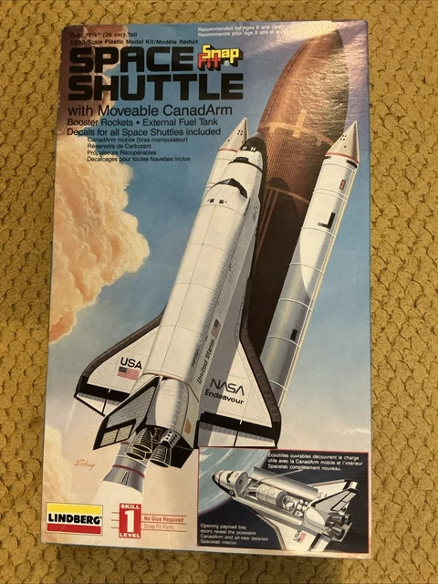 NASA SPACE SHUTTLE Model Spacecraft Kit 1995 Lindberg £24.99 - PicClick UK