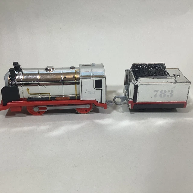 MERLIN AND TENDER tomy trackmaster thomas the tank engine trains £9.49 ...