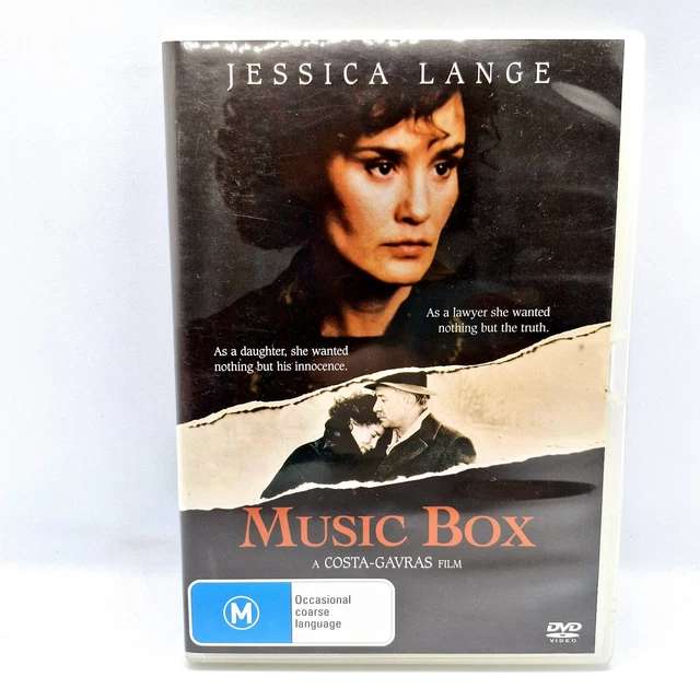 MUSIC BOX DVD Region 4 1989 Crime Thriller Courtroom Drama Jessica ...