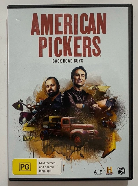 AMERICAN PICKERS DVD Back Road Buys Region 4 NTSC Disks Good Condition ...