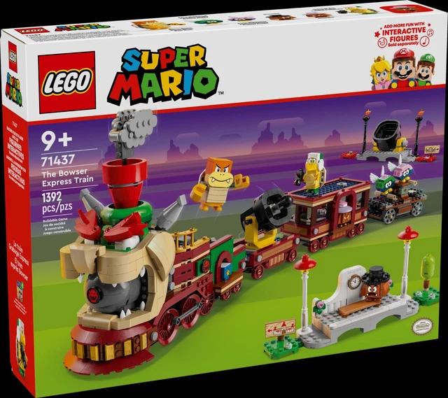 LEGO SUPER MARIO The Bowser Express Train Set New Sealed £76.64 ...